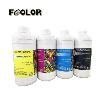 China Fcolor Korea Quality Dye Sublimation Ink for Epson I3200 XP600 for Textile Printing for sale