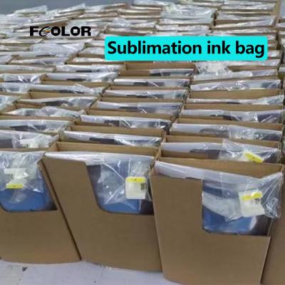 China FCOLOR Premium Vivid Color No Clog Heat Transfer Fast Dry Sublimation Ink Bag for F6000 F6070 F6270 F6200  F6370 Printer for sale