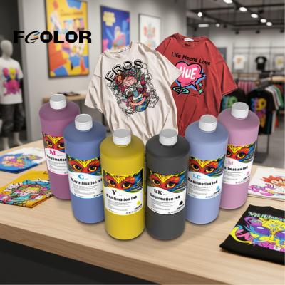 China FCOLOR High Density Professional Sublimation Ink for Epson I3200 Heat Transfer Printer for sale