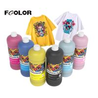 China FCOLOR Wholesale Dye Ink Sublimation Heat Transfer Printing Ink for Epson I3200 A1 Sublimation Printer for sale