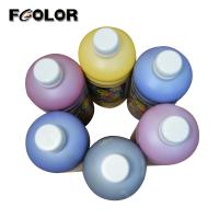 China FCOLOR Wholesale Dye Ink Sublimation Heat Transfer Printing Ink for Epson I3200 A1 Sublimation Printer for sale