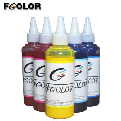 China FCOLOR Dark Black 100ML Dye Sublimation Ink for Epson WF 7710 7720 High Quality Printing Inks for sale