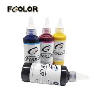 China FCOLOR Dark Black 100ML Dye Sublimation Ink for Epson WF 7710 7720 High Quality Printing Inks for sale