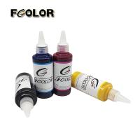 China FCOLOR Dark Black 100ML Dye Sublimation Ink for Epson WF 7710 7720 High Quality Printing Inks for sale