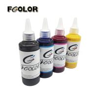 China FCOLOR Dark Black 100ML Dye Sublimation Ink for Epson WF 7710 7720 High Quality Printing Inks for sale