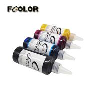 China FCOLOR Dark Black 100ML Dye Sublimation Ink for Epson WF 7710 7720 High Quality Printing Inks for sale