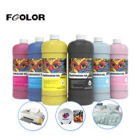 China FCOLOR Tinta Sublim Terbaik for Epson L1800 L1300 L800 L801 L805 L810 Sublimation Ink for sale