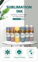 China FCOLOR Sublimation Ink Professional Manufacturer 6 Color 1000ml Good Vivid Colors Dye Sublimation Ink for sale
