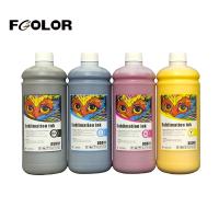 China FCOLOR High Quality Ink Sublimation Tinta Sublimation Ink for I3200 4720 Dx5 Dx7 with Customized Labels for sale