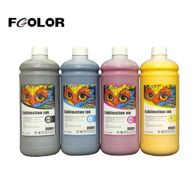 China FCOLOR High Quality Ink Sublimation Tinta Sublimation Ink for I3200 4720 Dx5 Dx7 with Customized Labels for sale