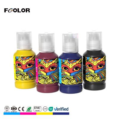 China FCOLOR 100ml 127ml Heat Transfer Refill Dye Sublimation Ink Pack for Epson Ecotank Et15000 Et16600 Et16650 Et16680 Printer for sale