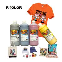 China FCOLOR Large Format Tinta Dye Sublimation Inks for Polyester for Epson Printhead I3200-A1/4720/DX5 with High Density for sale