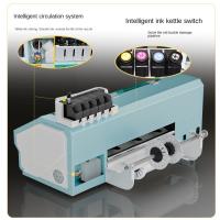 China UV350 Crystal Label Printer Smart Upgrade High Speed Plastic Label Printer Machine for sale