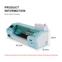 China FCOLOR 350mm 14 Inches Wide Format Industrial Roll to Roll Label Printer High Speed Continuous Ink Supply System for sale