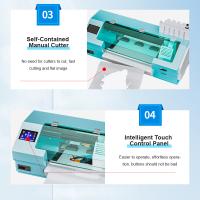 China FCOLOR 350mm 14 Inches Wide Format Industrial Roll to Roll Label Printer High Speed Continuous Ink Supply System for sale