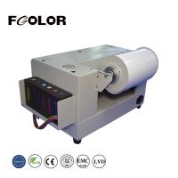 China A4 Roll To Roll Inkjet Label Printer Waterproof Push Button Label Printing Machine for sale