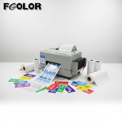 China Fcolor A4 Inkjet Printer Waterproof 6 Color Label Printer for Small Text Cosmetics Labels Perfumery Labels for sale