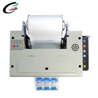 China A4 Size 6 Colors Label Printing Machine Semi Automatic Sticker Printer Machine for sale