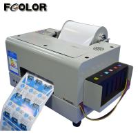China A4 Size 6 Colors Label Printing Machine Semi Automatic Sticker Printer Machine for sale