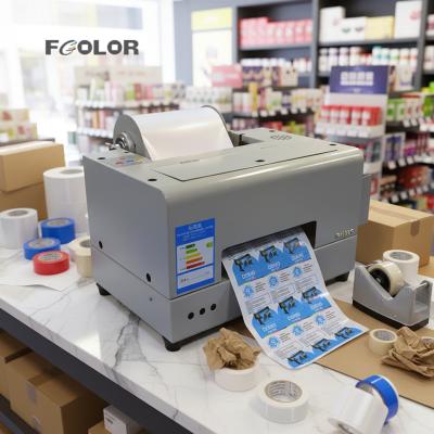 China A4 Sheet Label Printer Waterproof Roll to Roll Label Printing Machine for Custom Label Cosmetics Skincare Labels for sale