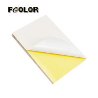 China FCOLOR Favourable Waterproof Self Adhesive Label Sticker Paper Sheet in Food Bottle Packing Label for sale