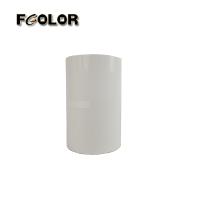 China Customized Size PET Transparent Label Sticker Paper Roll A4 Waterproof for Bottle Logo for sale