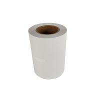 China Customized Size PET Transparent Label Sticker Paper Roll A4 Waterproof for Bottle Logo for sale