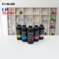 China FCOLOR 30CM 60CM UV DTF Transfer Film Ink for Epson I3200 UV DTF Printer Direct Print AB Film for sale