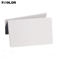 China Credit Card Size PVC Card Blank Plain White Cr80 30mil Printable Plastic Id Cards for sale