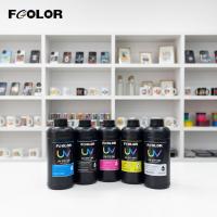 China FCOLOR Digital Offset Printing LED UV Transfer Film  INK for I1600 Xp600 I3200 Tx800 Dx5 Dx7 Printer for sale