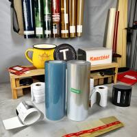 China 30cm 60cm roll AB Film for 30cm 60cm UV DTF Printer cold label sticker UV transfer film printer printing machine for sale