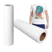 China PET DTF Film 75u For Clothing Printing , 30cmx100m High Transfer Rate Dtf Printing Film for sale