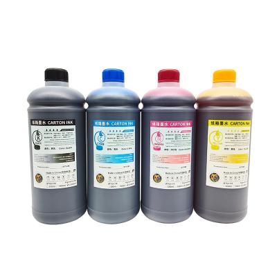 China Inkjet Printing Carton Ink Water Based Pigment Ink For Epson I3200 4720 Printhead for sale