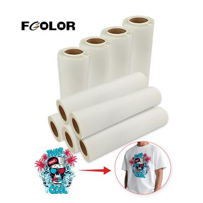 China Cold Hot Peel Heat Transfer Dtf Printing Film 60cm 30cm 33 cm A3 Pet Roll for T Shirt Printer for sale