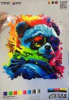 China High Quality 1000ml Fcolor DTF Printer Film Ink for Epson L1800 L1300 R2400 L805 L800 XP600   I3200 Printer Pigment Ink Type for sale