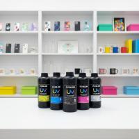 China FCOLOR 1000ml Hard Soft UV Ink For Epson 1390 Xp600 I3200 Tx800 L1800 Uv Printer for sale