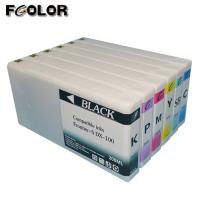 China Premium 200ml CMYK Sky Blue Pink Compatible Fuji DX100 Ink Cartridge for Fujifilm Frontier-S DX100 Printer for sale