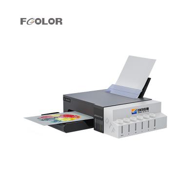 China Fcolor New Smart T-shirt Printing Machine A4 PET Film Transfer DTF Printer L8050 L8058 with Original RIP Software for sale