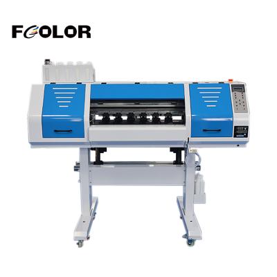 China FCOLOR Full-Automatic Fast Industry Digital Double XP600 I3200 DTF Printer 60cm for Pet Film Transfer T-Shirts Printing for sale