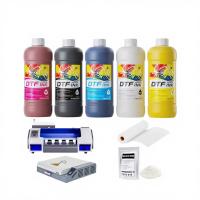 China JC PRINT Digital Printing DTF Pigment Ink For XP600 L1800 DX5 I3200 PET Film Printer for sale