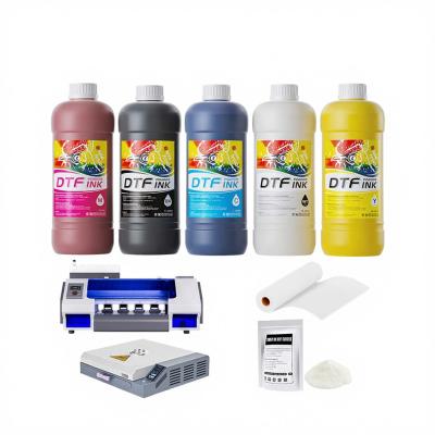 China JC PRINT Digital Printing DTF Pigment Ink For XP600 L1800 DX5 I3200 PET Film Printer for sale