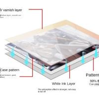 China FCOLOR UV DTF PET Film Multifunctional Reel AB Film 30CM for Crystal Label Printing for sale