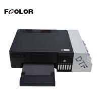 China FCOLOR New Arrivals Customize A4 Dtf Printer Automatic DTF Pink Printing Machine T Shirt DTF Printer for Clothes for sale
