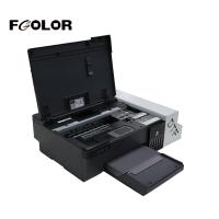 China FCOLOR New Arrivals Customize A4 Dtf Printer Automatic DTF Pink Printing Machine T Shirt DTF Printer for Clothes for sale