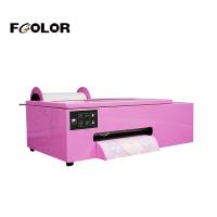 China Pink Color Smart T Shirt DTF Printer A4 Roll To Roll Pet Film DTF Machine With XP600 Head for sale