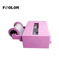 China Semi Auto A4 Small DTF Flatbed Printer PET Film T Shirt Textile Printing Machine for sale