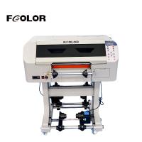 China ZYJJ UV300-PRO 30cm UV DTF Crystal Label Printer — DX7 Printhead, Auto Peeling & Laminating, Roll-to-Roll for sale