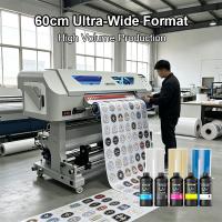 China ZYJJ-UV601 600mm UV DTF Printer with I3200-U1 HD Printhead | CMYK+W+Varnish All-in-One Sticker Printing Solution for sale