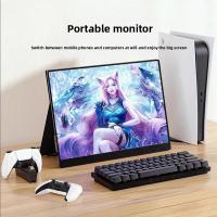 China New Portable 14Inch LED Backlit Display 300cd/m Brightness 6ms Response Time for Switch PS5 Extended 1080P Computer for sale