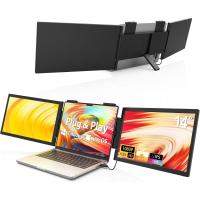 China 14inch Dual Screen LED Backlit Portable Monitor Laptop Expansion Screen Stock Trading Multi Display Folding 6ms Response Time for sale